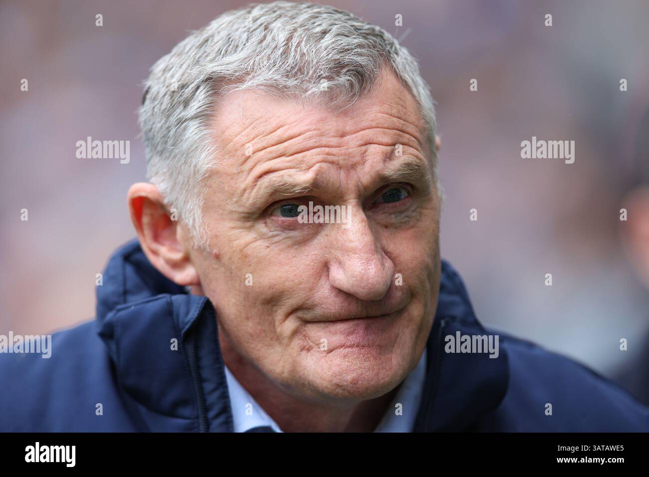 COVENTRY, UK - 18th Apr 2025: West Bromwich Albion Head Coach Tony ...