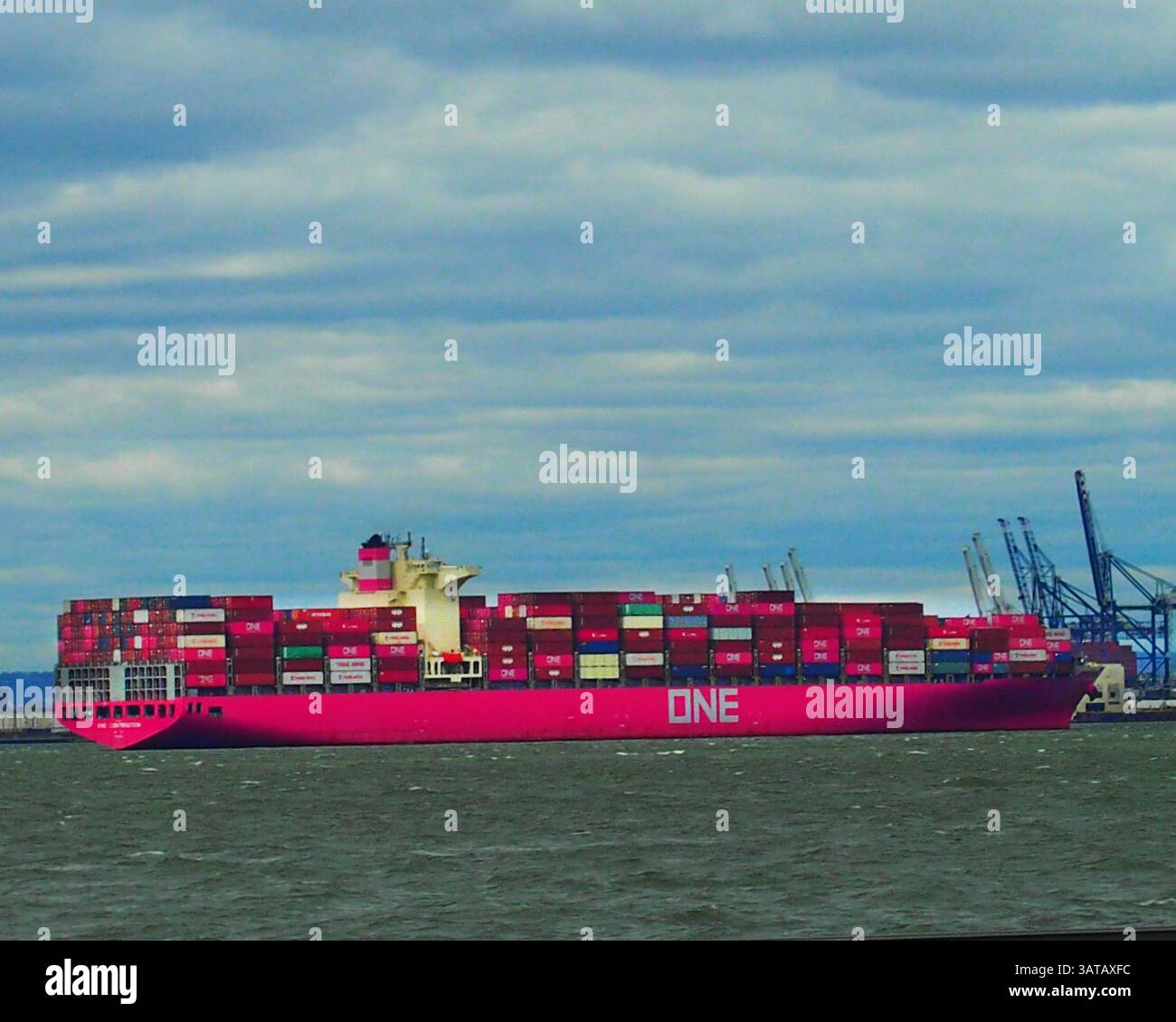 New York, New York, USA. 17th Apr, 2025. Ocean Network Express Holdings ...