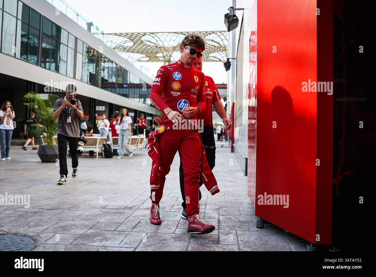 Scuderia Ferrari IBM during the Formula 1 STC Saudi Arabian Grand Prix ...