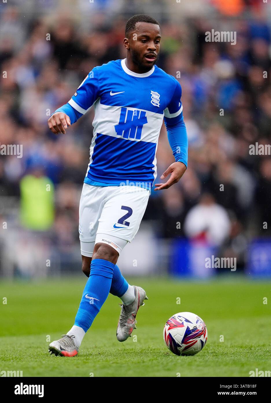 Birmingham City's Ethan Laird during the Sky Bet League One match at St ...
