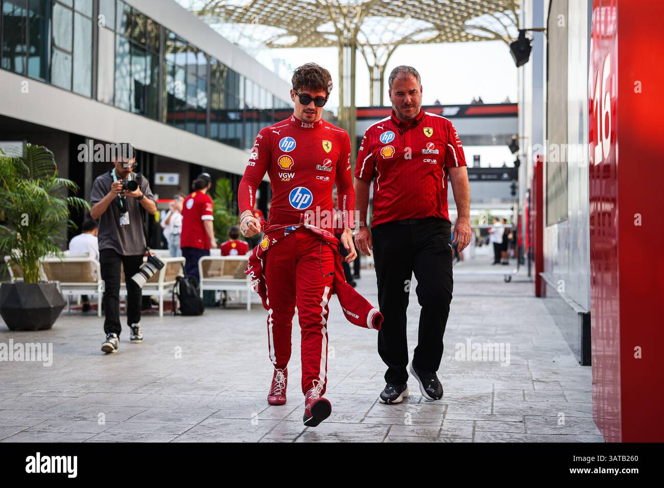 Scuderia Ferrari IBM during the Formula 1 STC Saudi Arabian Grand Prix ...