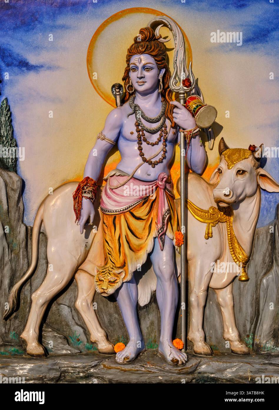 India, Uttarakhand, Haridwar, one of the nine holy cities of Hinduism ...