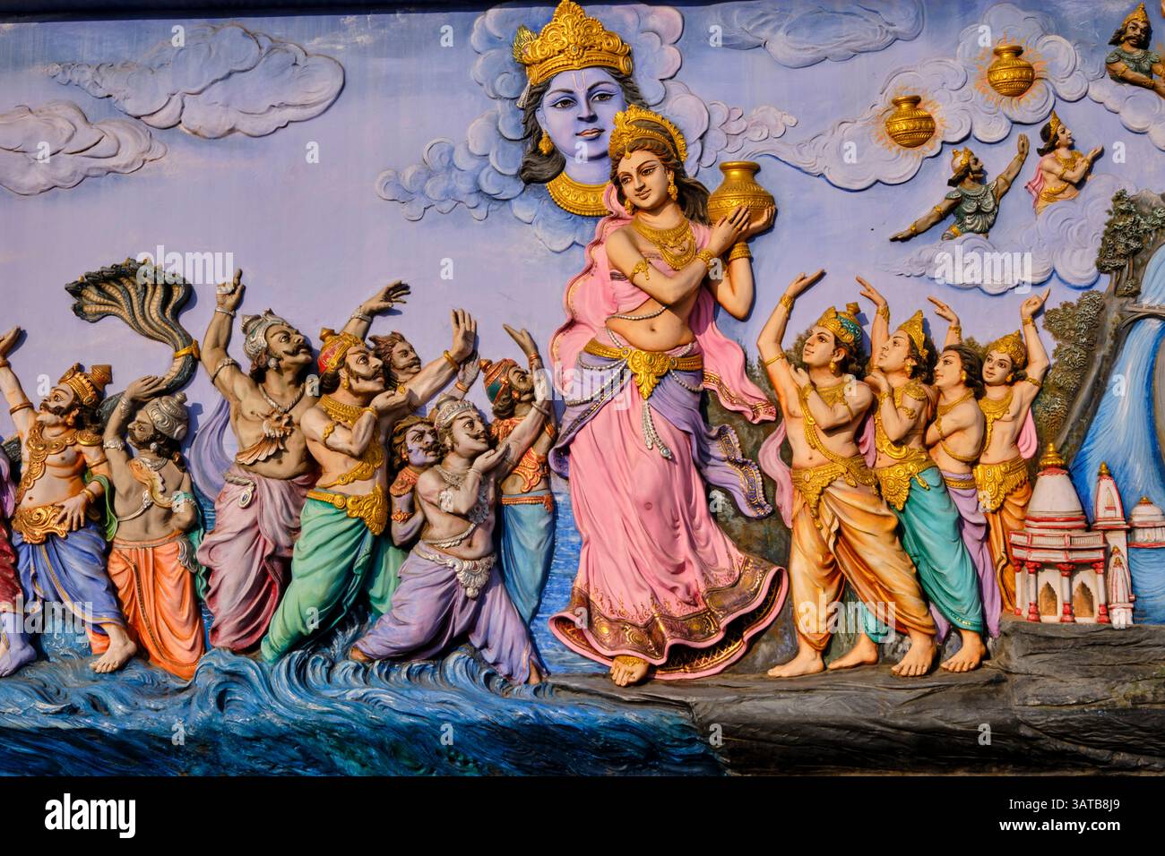 India, Uttarakhand, Haridwar, one of the nine holy cities of Hinduism ...