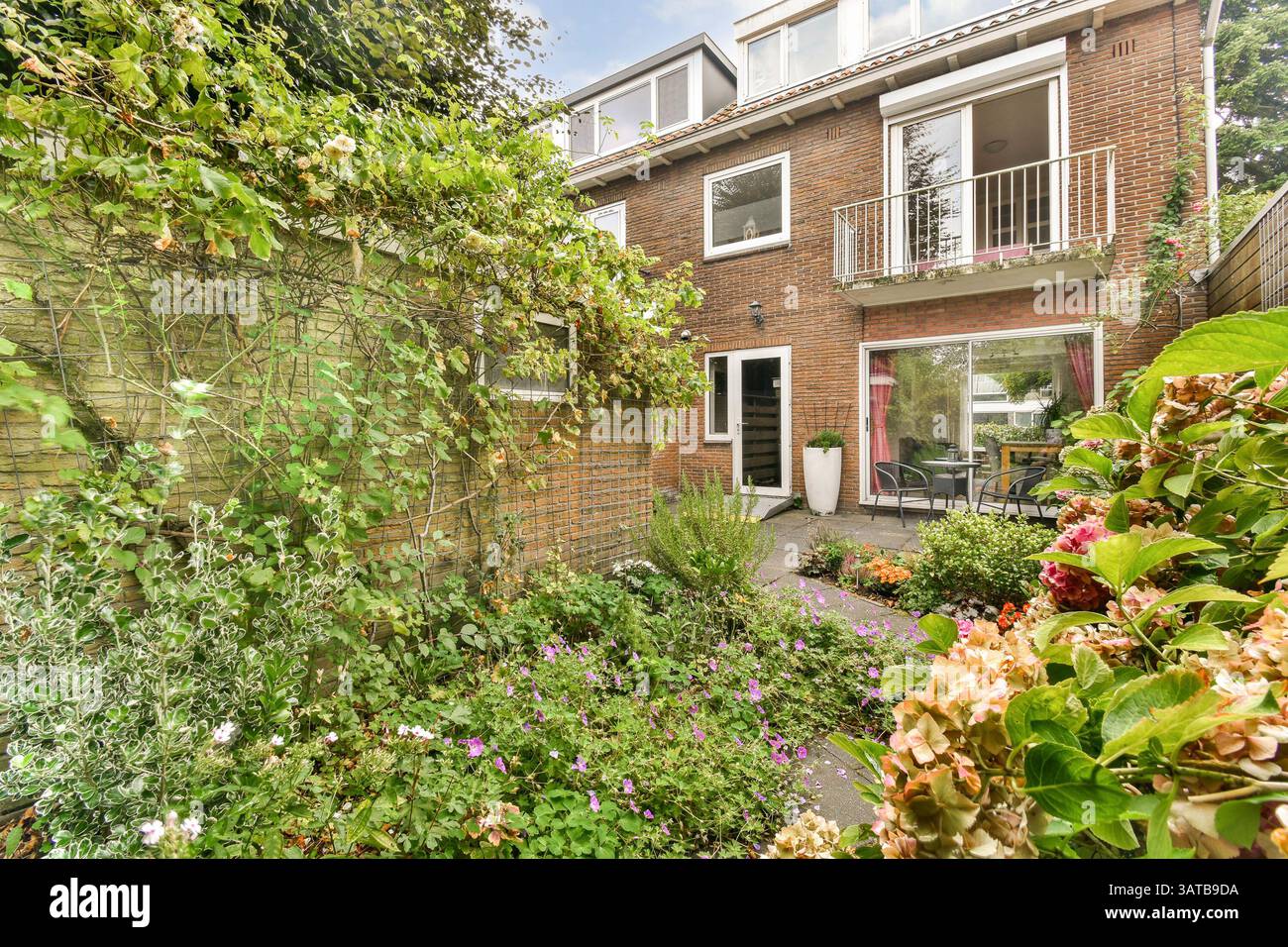 A beautiful residential building showcasing a blend of modern ...