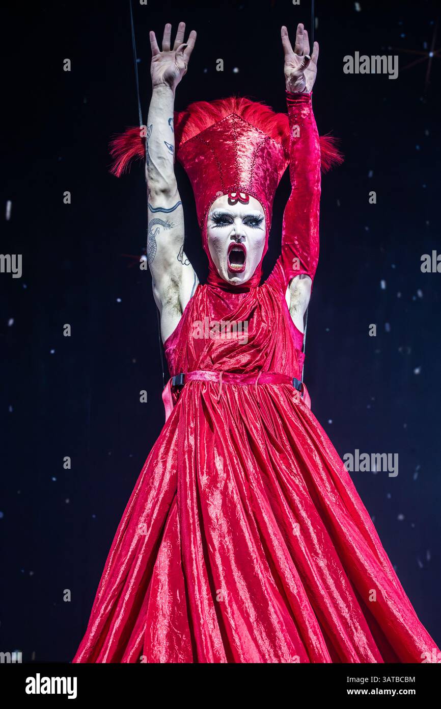 Milan Italy. 17th apr 2025. RUPAUL'S DRAG RACE live on stage at ...