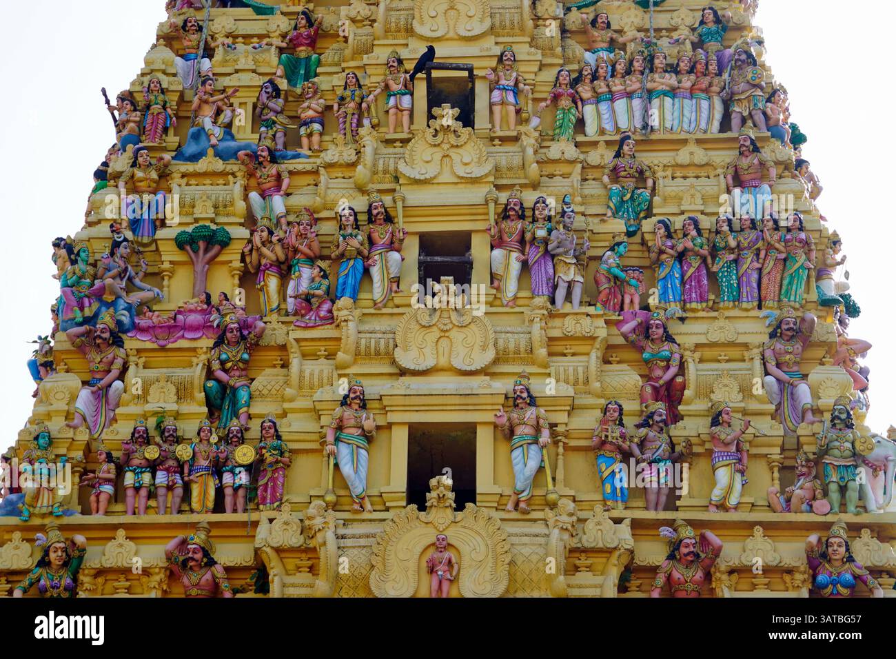 colorful hindu temple in colombo, sri lanka Stock Photo - Alamy