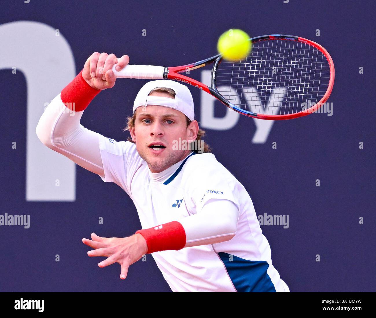 Munich, Germany. 18th Apr, 2025. Tennis: ATP Tour - Munich, Singles ...