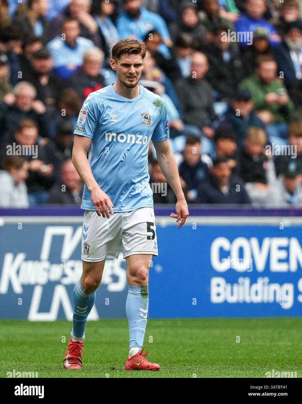 #5, Jack Rudoni of Coventry City during the Sky Bet Championship match ...