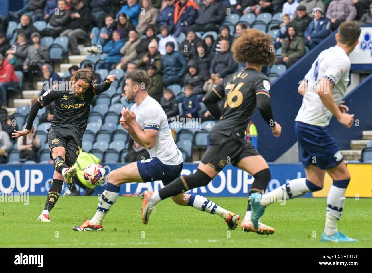 Deepdale, Preston, UK. 18th Apr, 2025. EFL Championship Football ...