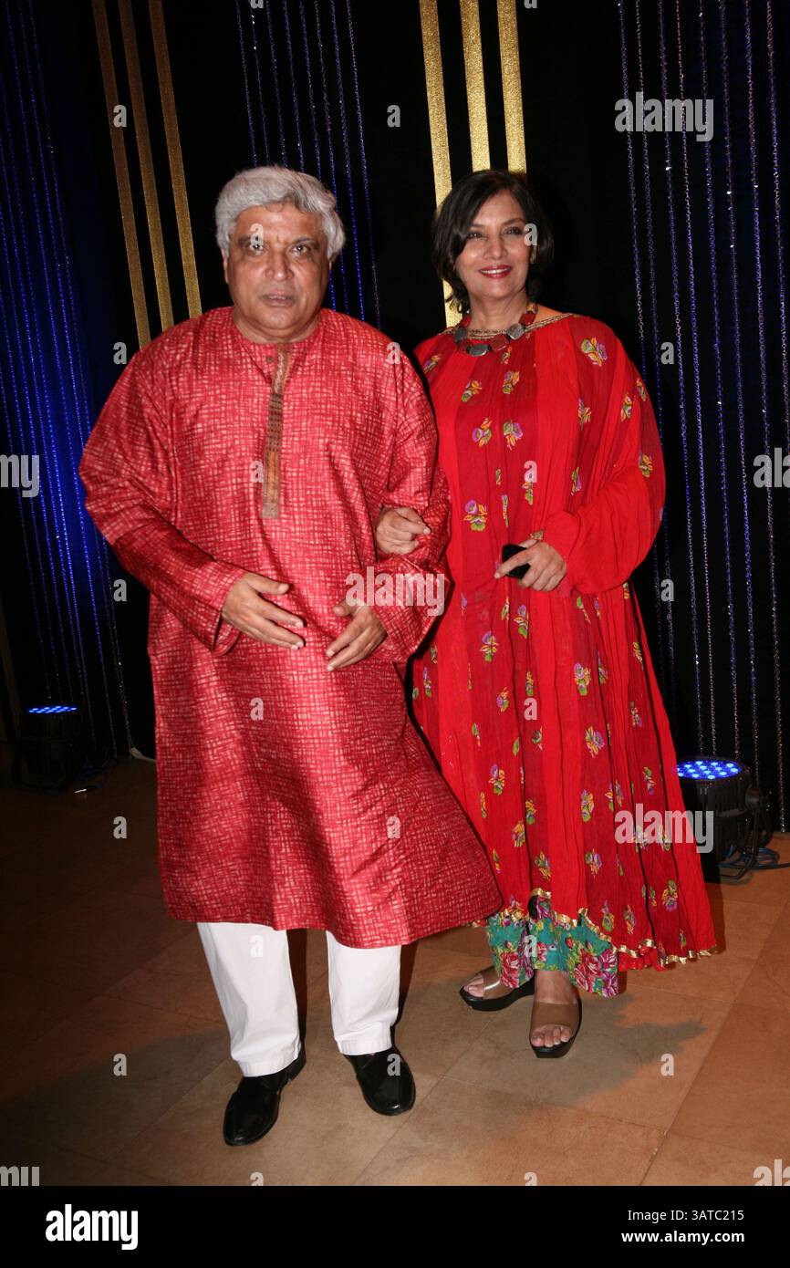 MUMBAI, INDIA - SEPTEMBER 6: Javed Akhtar and Shabana Azmi at 64th ...