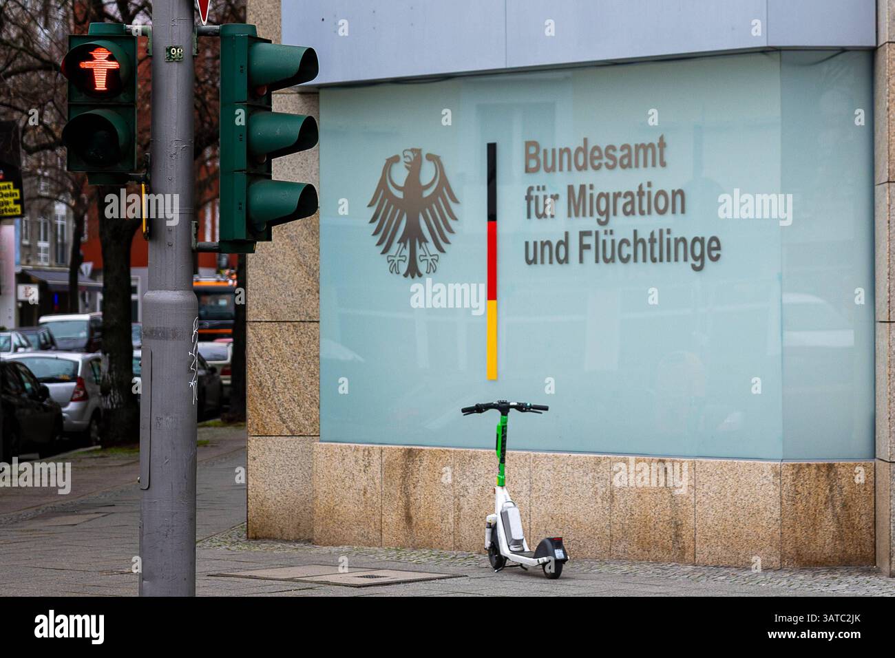 Bundesamts für Migration und Flüchtlinge BAMF, Berlin, 05.02.2025 Schriftzug des Bundesamts für ...