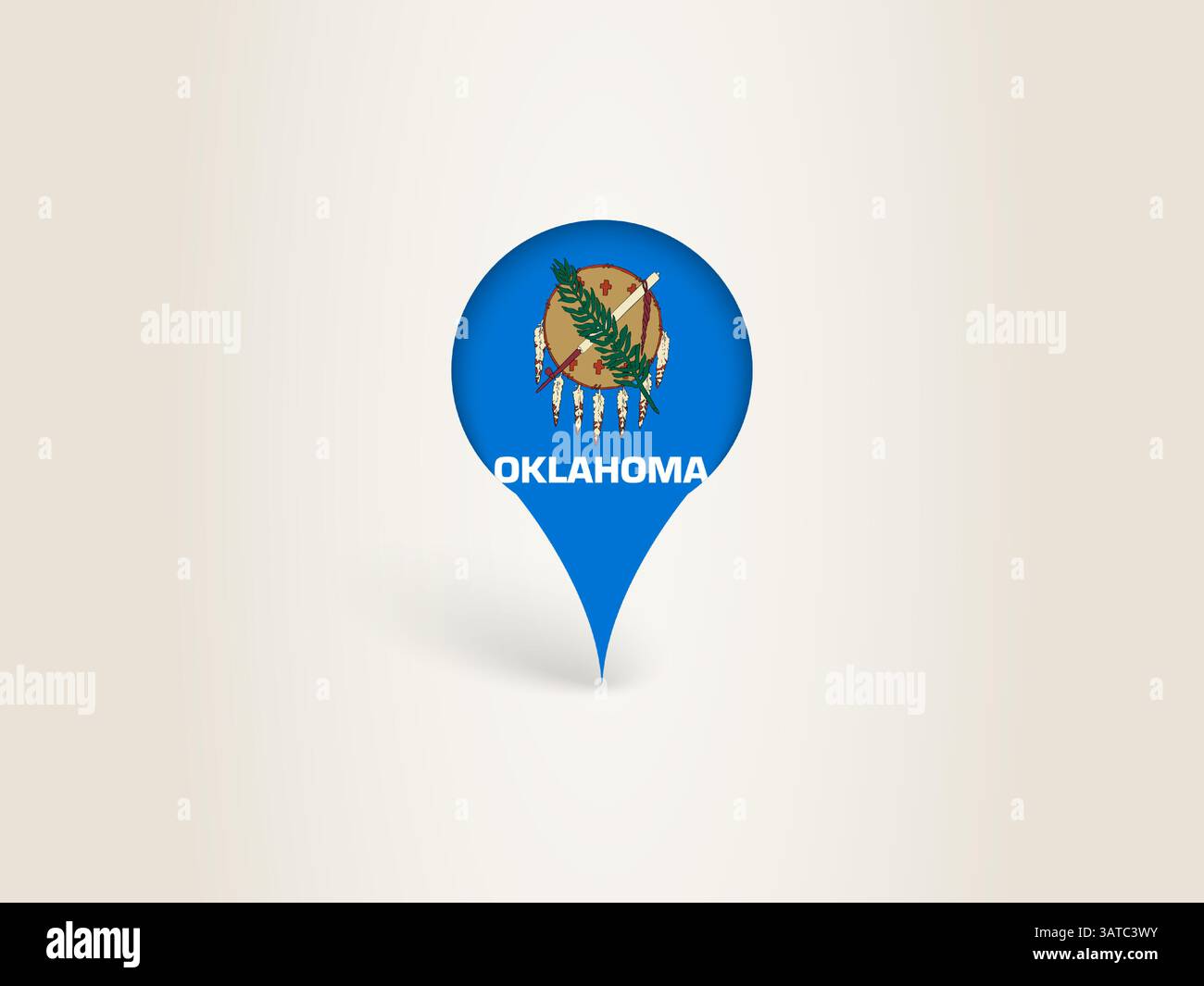 Osage nation flag hi-res stock photography and images - Alamy