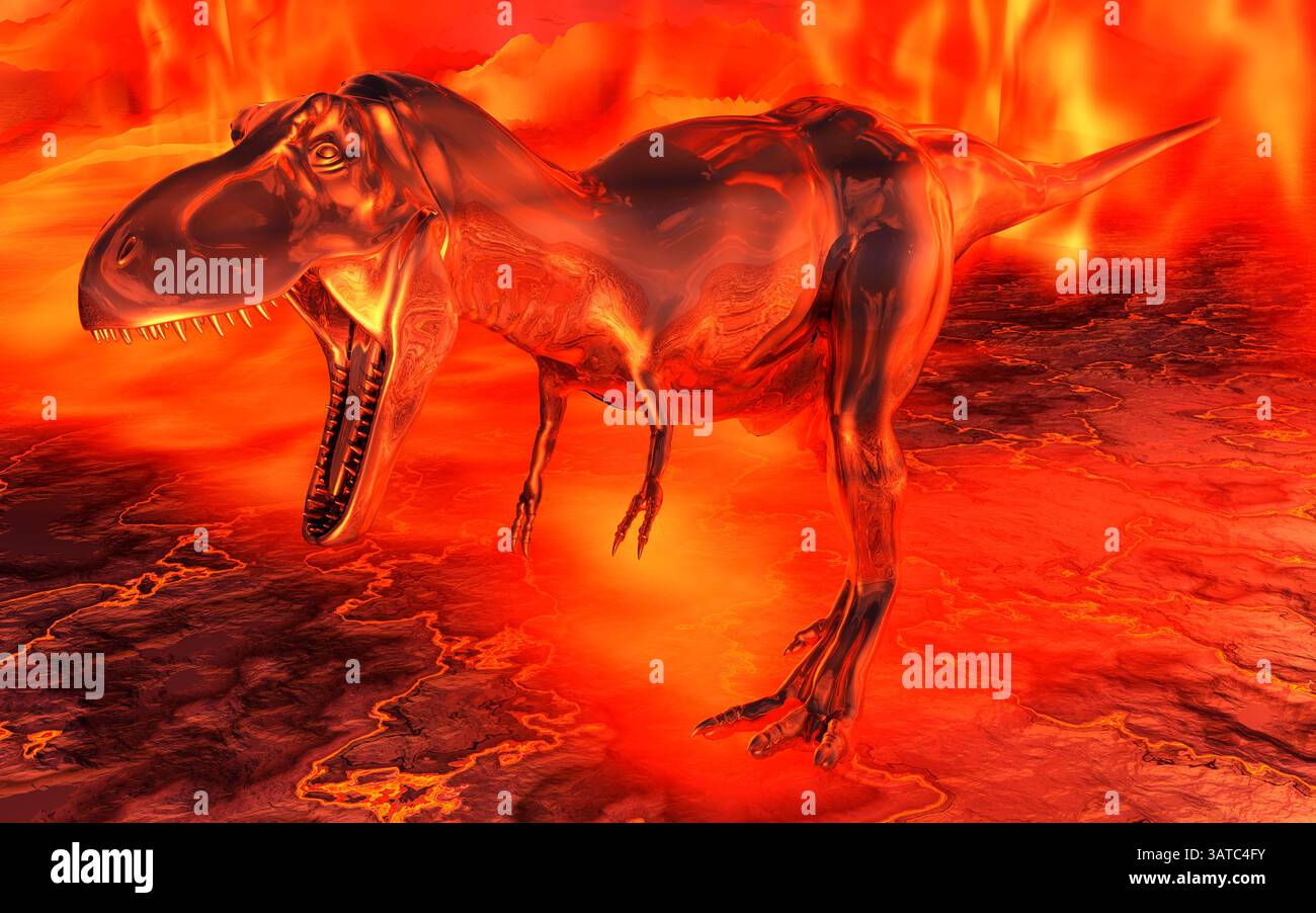 Cretaceous Paleogene Extinction Event Stock Photo - Alamy