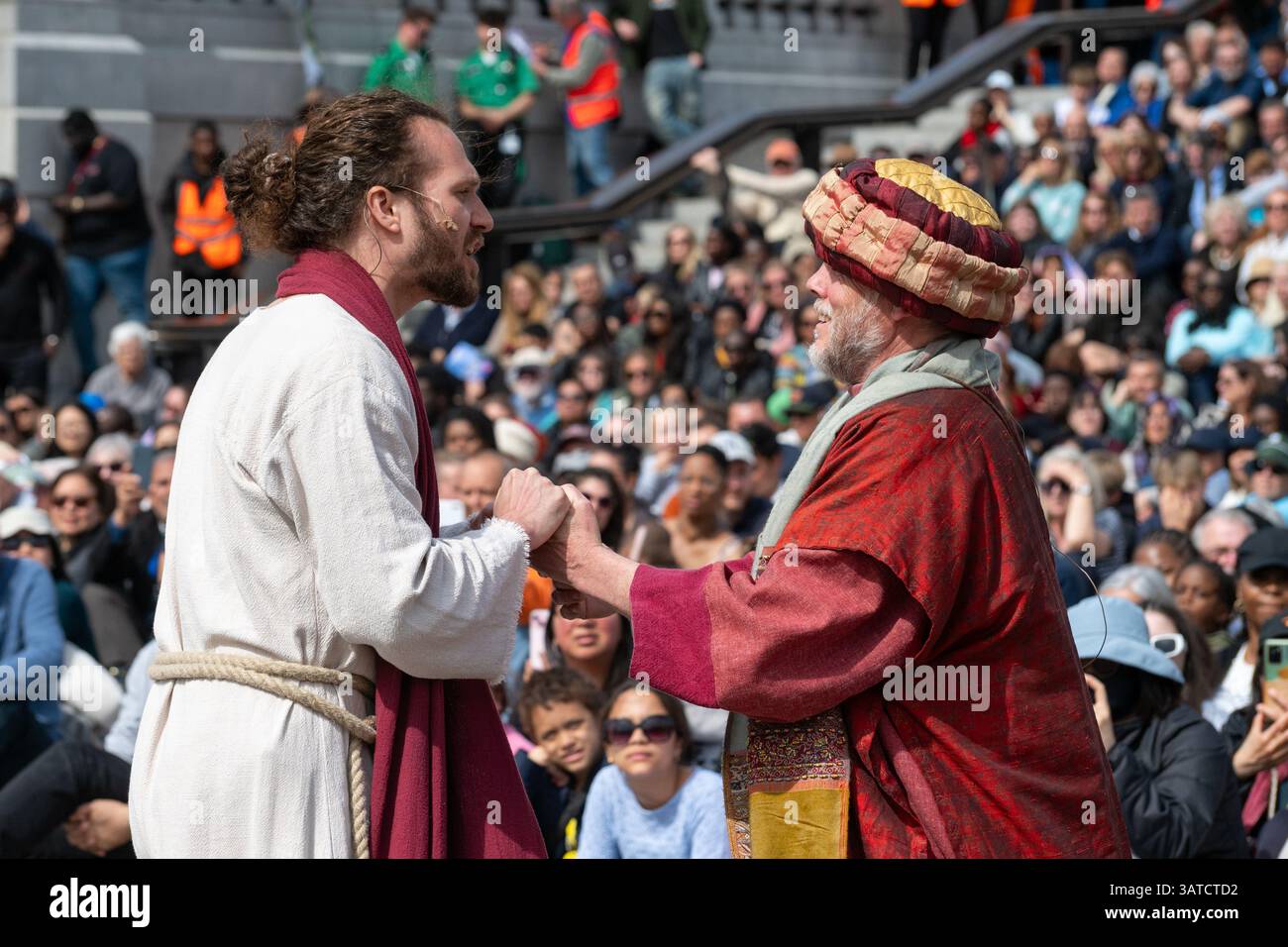 London, UK, 18 April 2025. Wintershall, the renowned Christian theatre ...