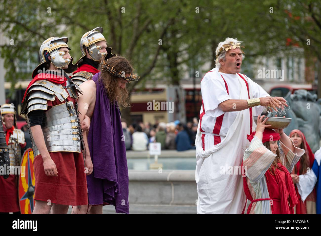 London, UK, 18 April 2025. Wintershall, the renowned Christian theatre ...