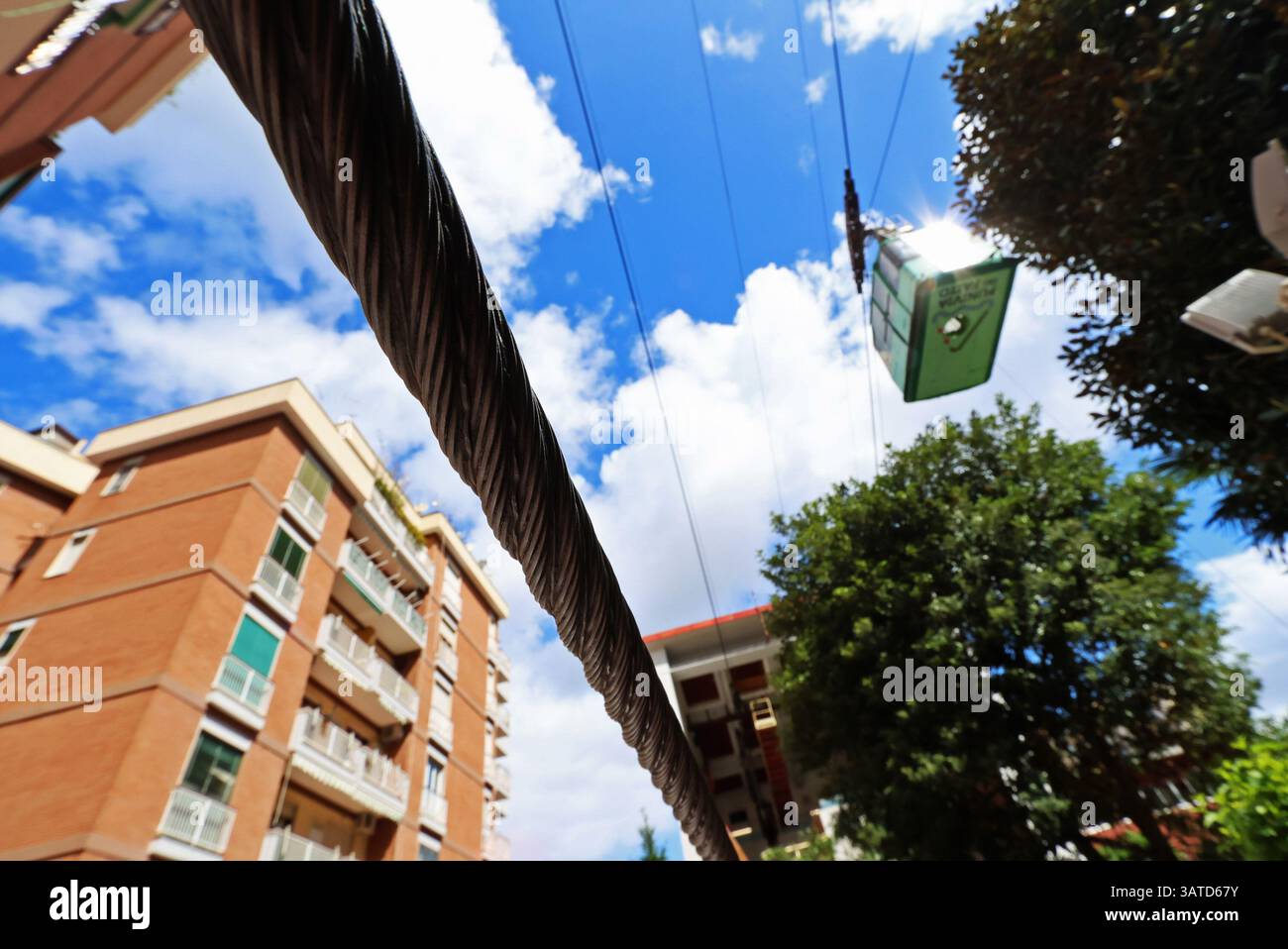 Faito Cable Car Collapse Castellammare di Stabia Naples the Day After ...