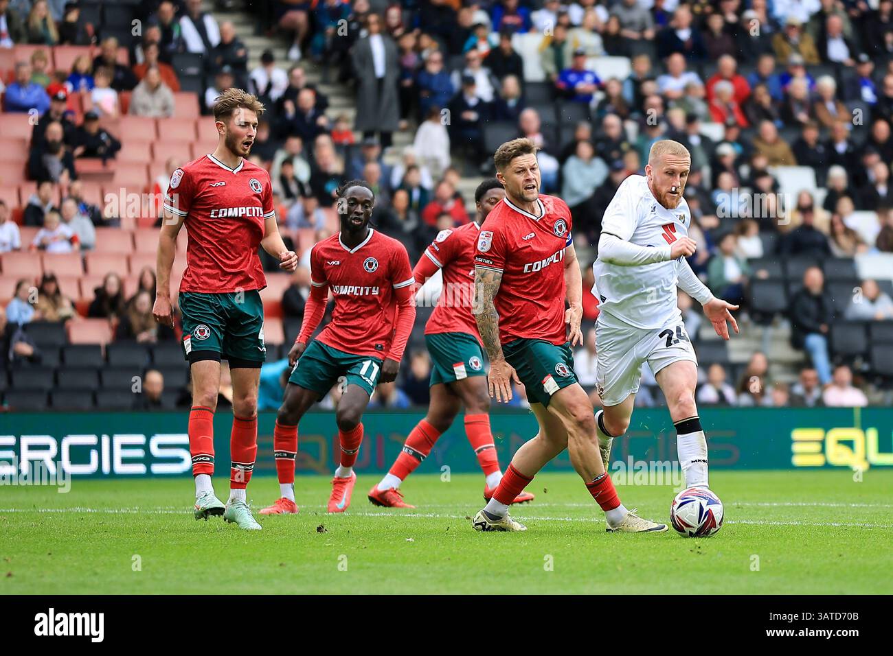 CHANCE Milton Keynes Dons Midfielder Connor Lemonheigh-Evans (24 ...