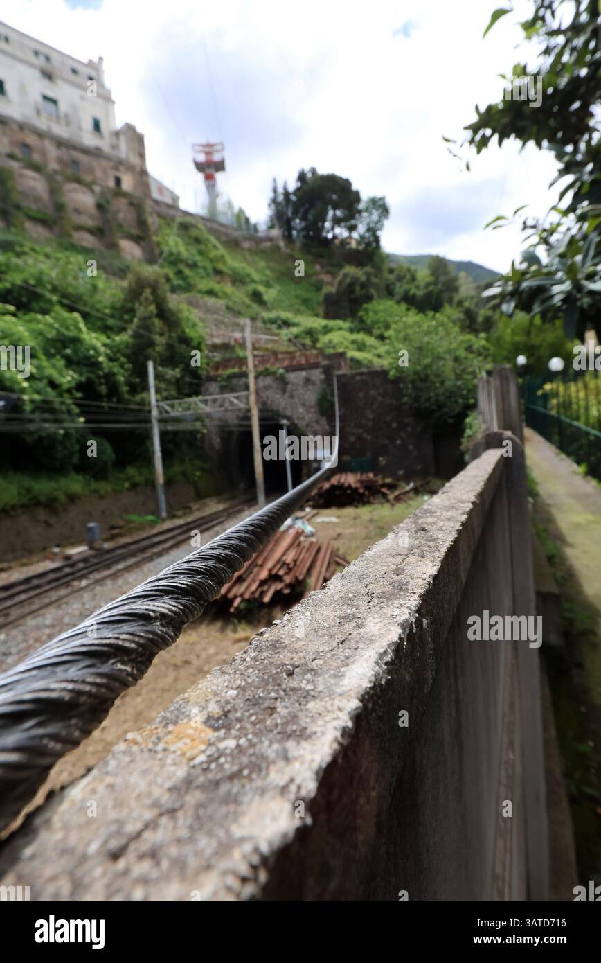 Faito Cable Car Collapse Castellammare di Stabia Naples the Day After ...