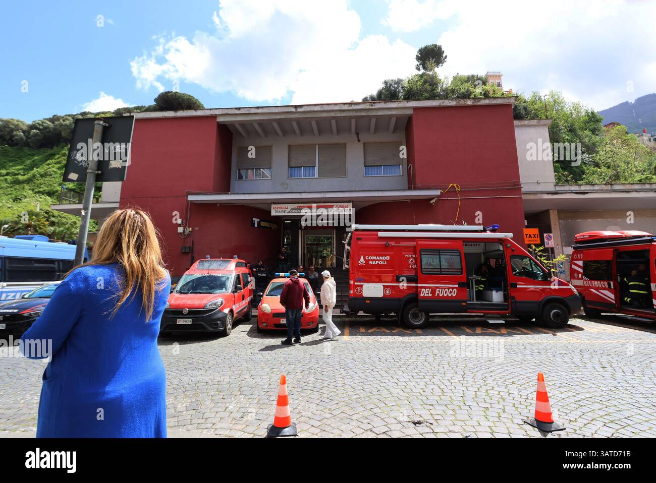 Faito Cable Car Collapse Castellammare di Stabia Naples the Day After ...