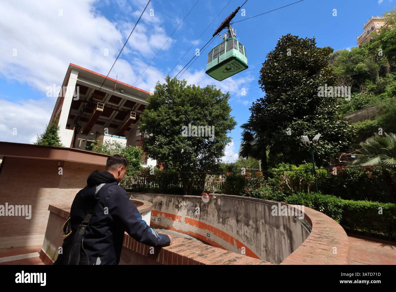 Faito Cable Car Collapse Castellammare di Stabia Naples the Day After ...