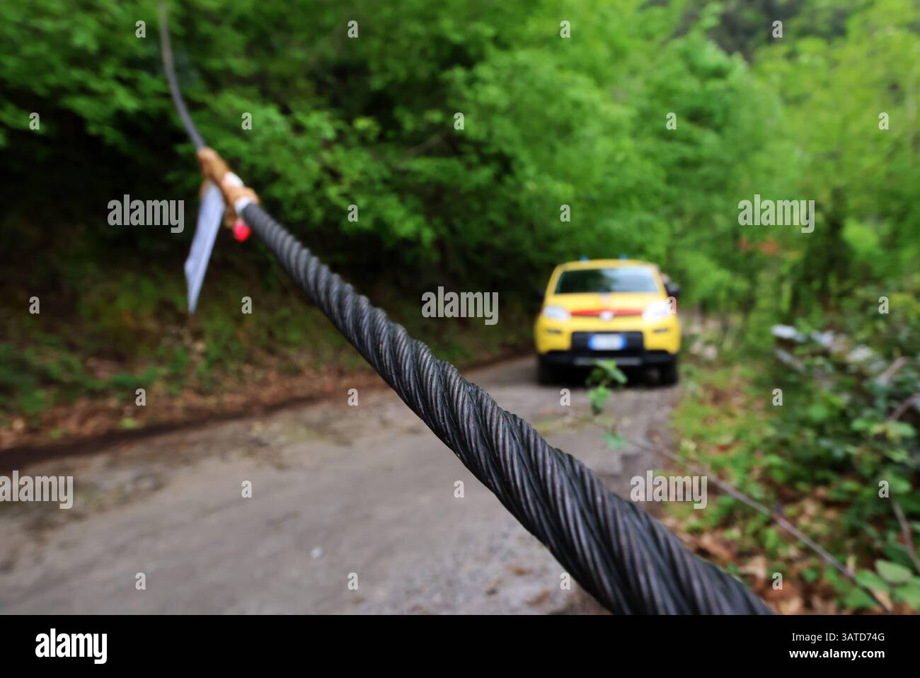 Faito Cable Car Collapse Castellammare di Stabia Naples the Day After ...