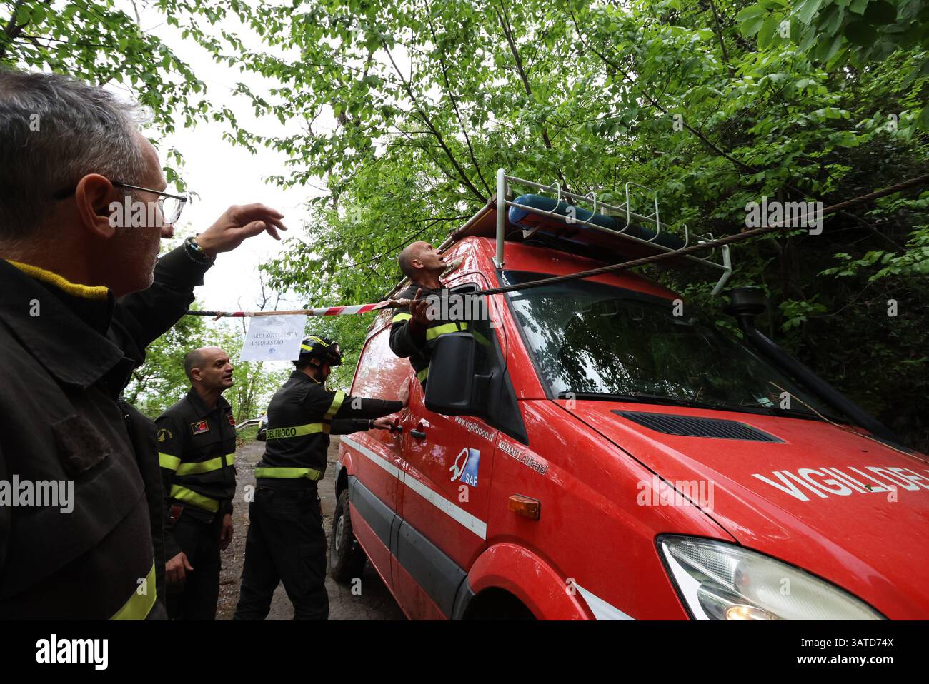 Faito Cable Car Collapse Castellammare di Stabia Naples the Day After ...