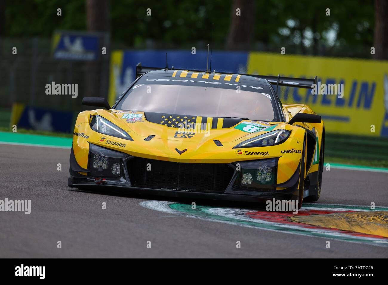 Imola, Italy. 18th Apr, 2025. Tom VAN ROMPUY (BEL), Rui ANDRADE (ANG ...