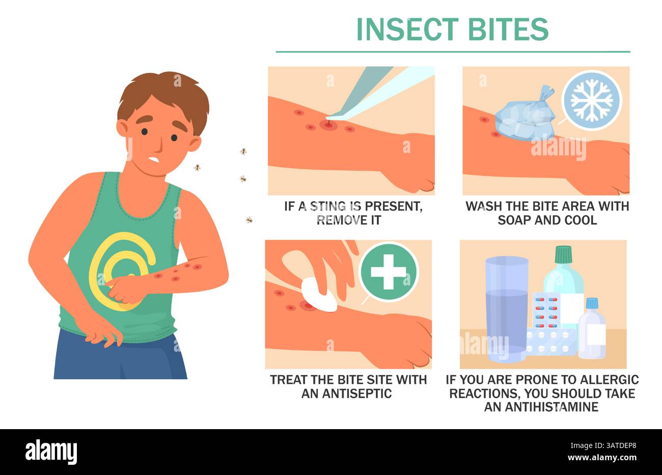 Skin antiseptics Stock Vector Images - Alamy