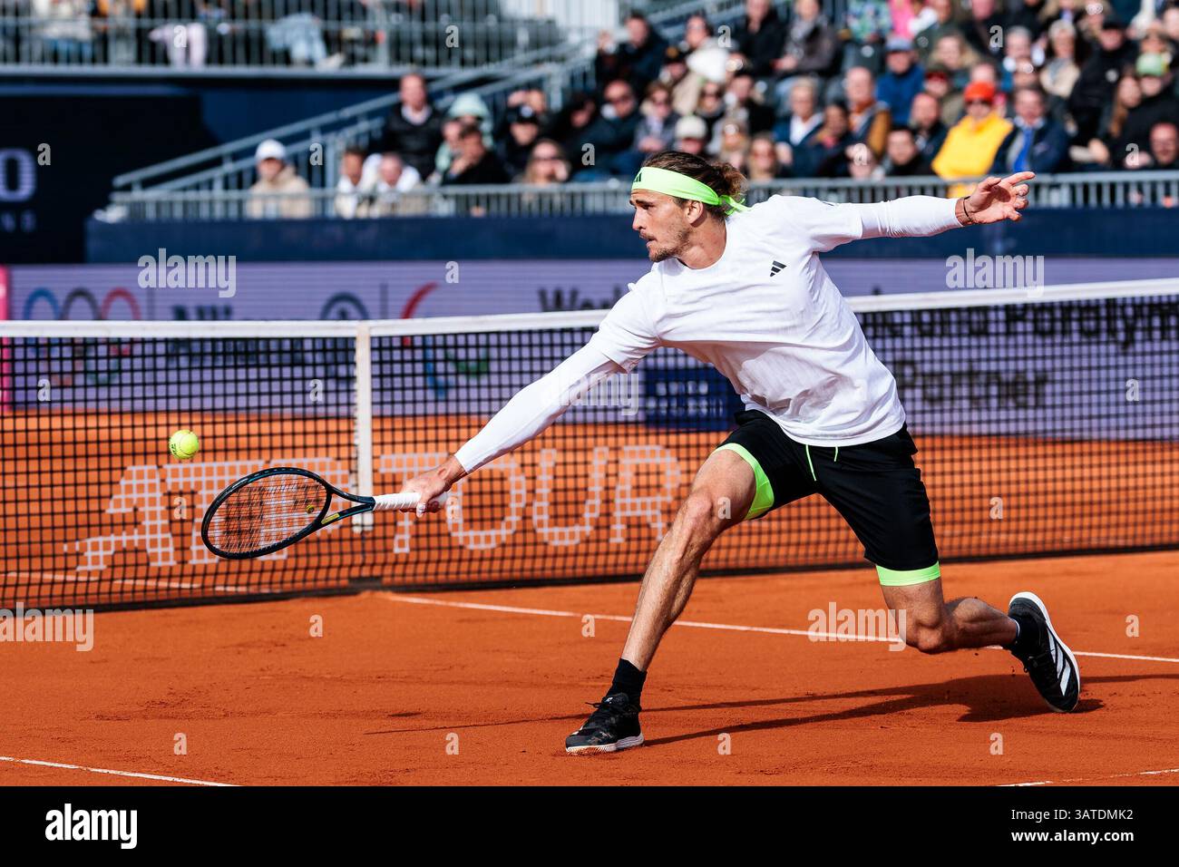 Alexander Zverev (Deutschland) im Match gegen Tallon Griekspoor (Niederlande) BMW Open by ...
