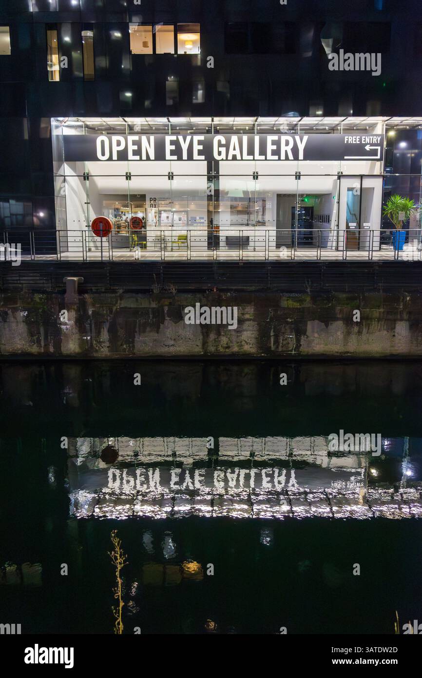Open Eye Gallery showing photographs is situated in the Albert Dock in ...