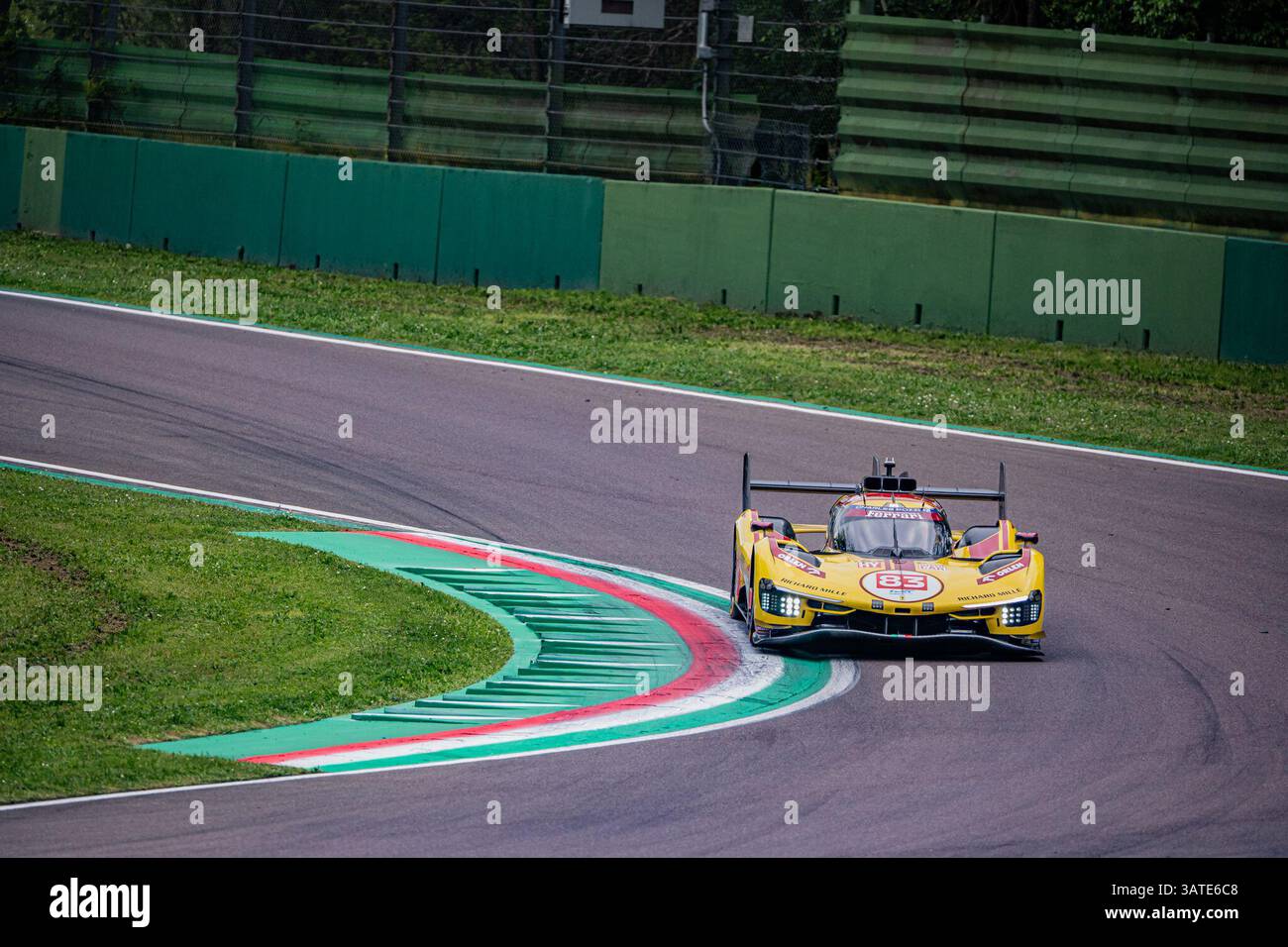 Imola, Italy. 18th Apr, 2025. Toyota AF Corse team during 6h of Imola ...