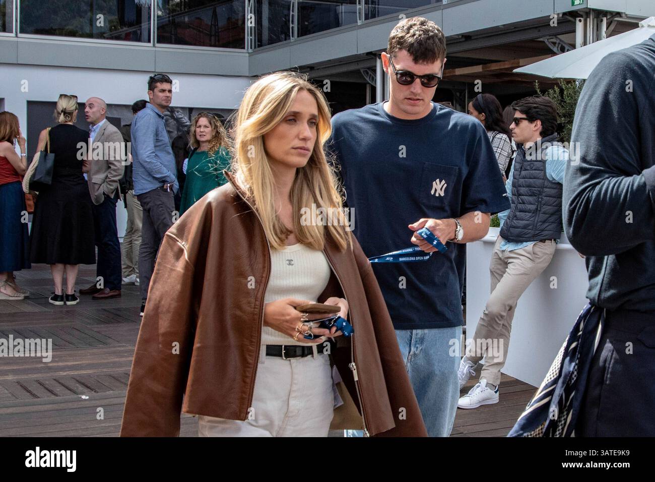 Andreas Christensen and Katrine Friis attend the fifth day of the Conde ...