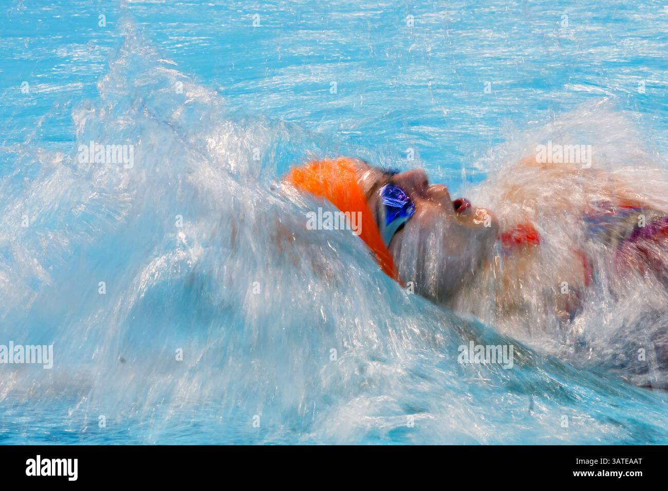 LONDON, UNITED KINGDOM. 18 April, 25. Eve Parkin competes in Women’s ...