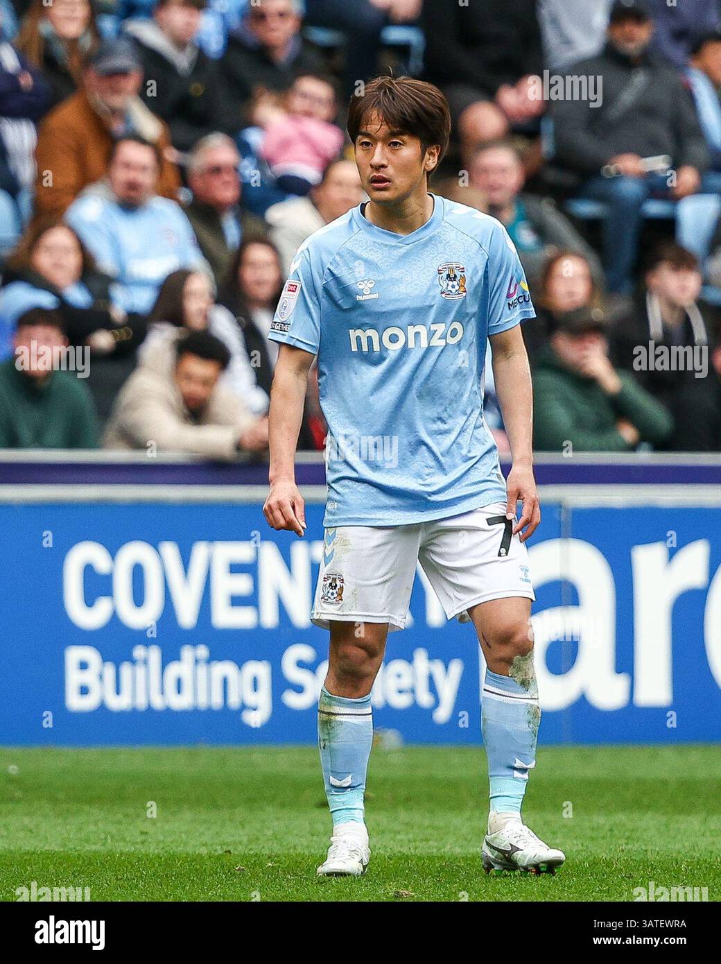 #7, Tatsuhiro Sakamoto of Coventry City during the Sky Bet Championship ...