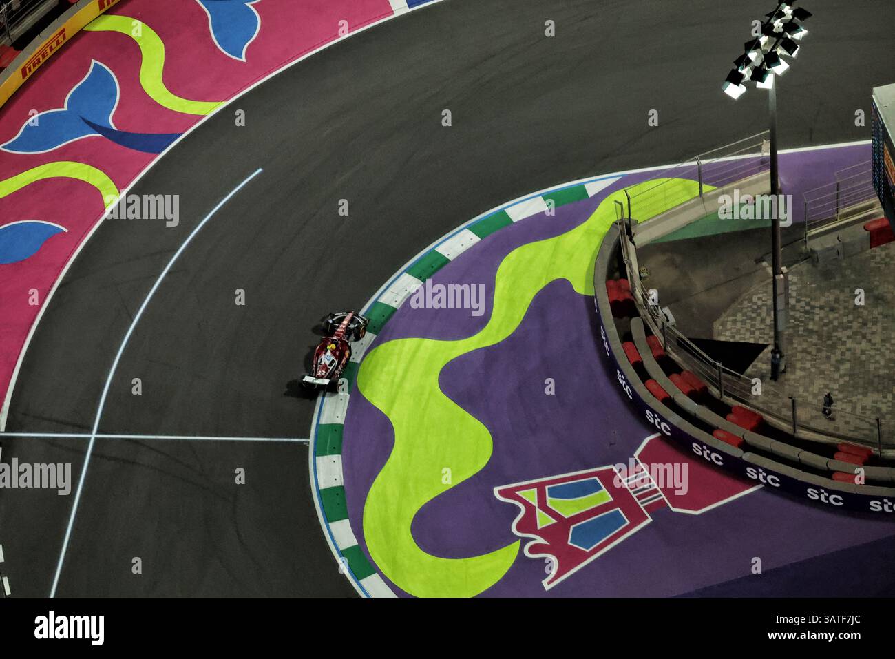 Jeddah, Saudi Arabia. 18th Apr, 2025. Lewis Hamilton (GBR) Ferrari SF ...