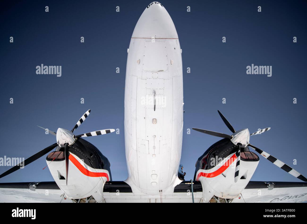 The aircraft is named Basler, after the Canadian company that buys ...