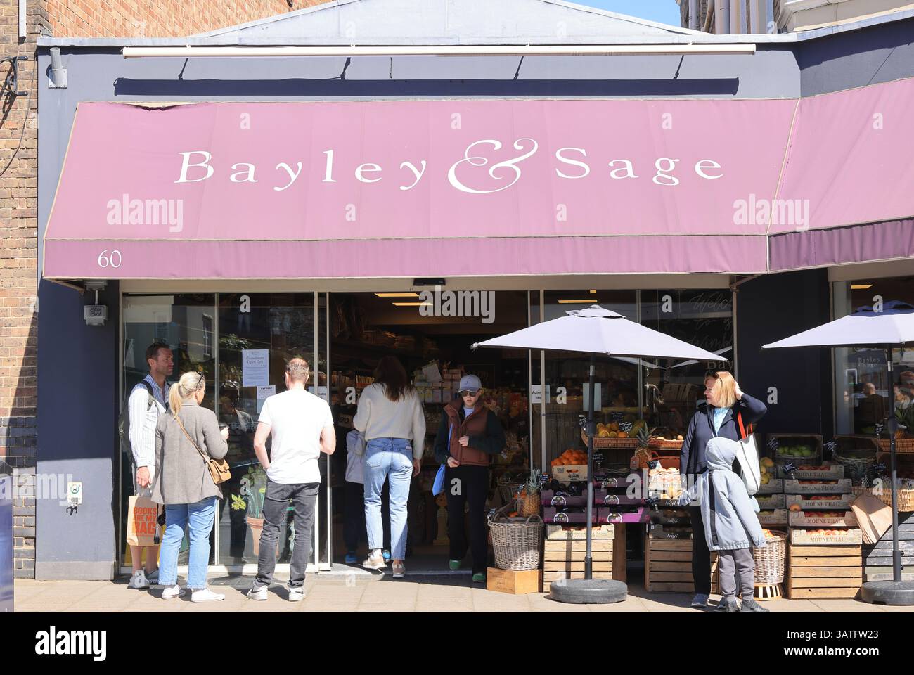 Bayley & Sage independent fresh local food retailer in upmarket ...