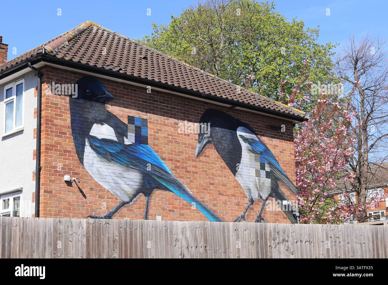 Creative street art in Penge SE20, London, UK Stock Photo - Alamy