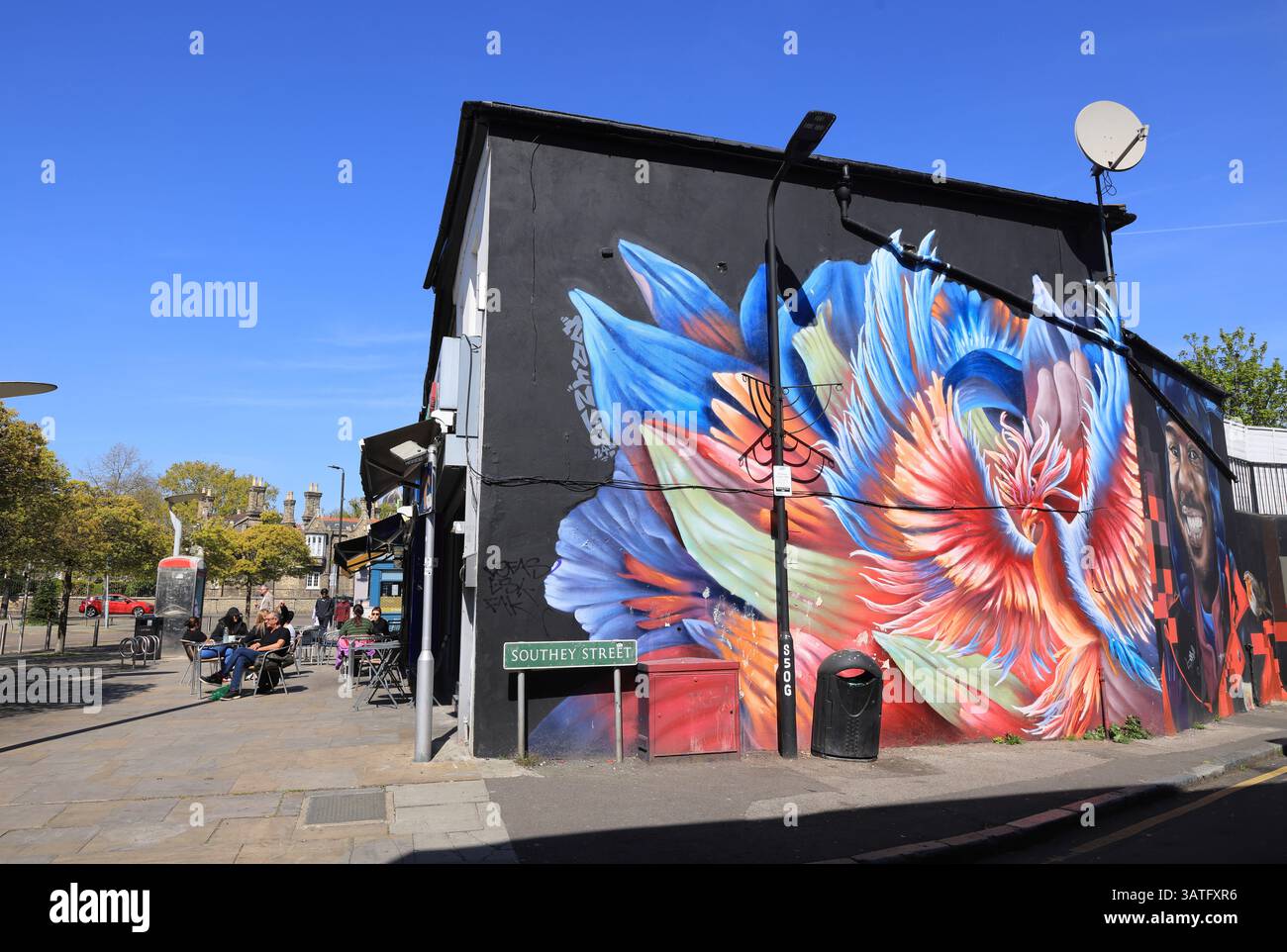Street art in Penge SE20, London, UK Stock Photo - Alamy