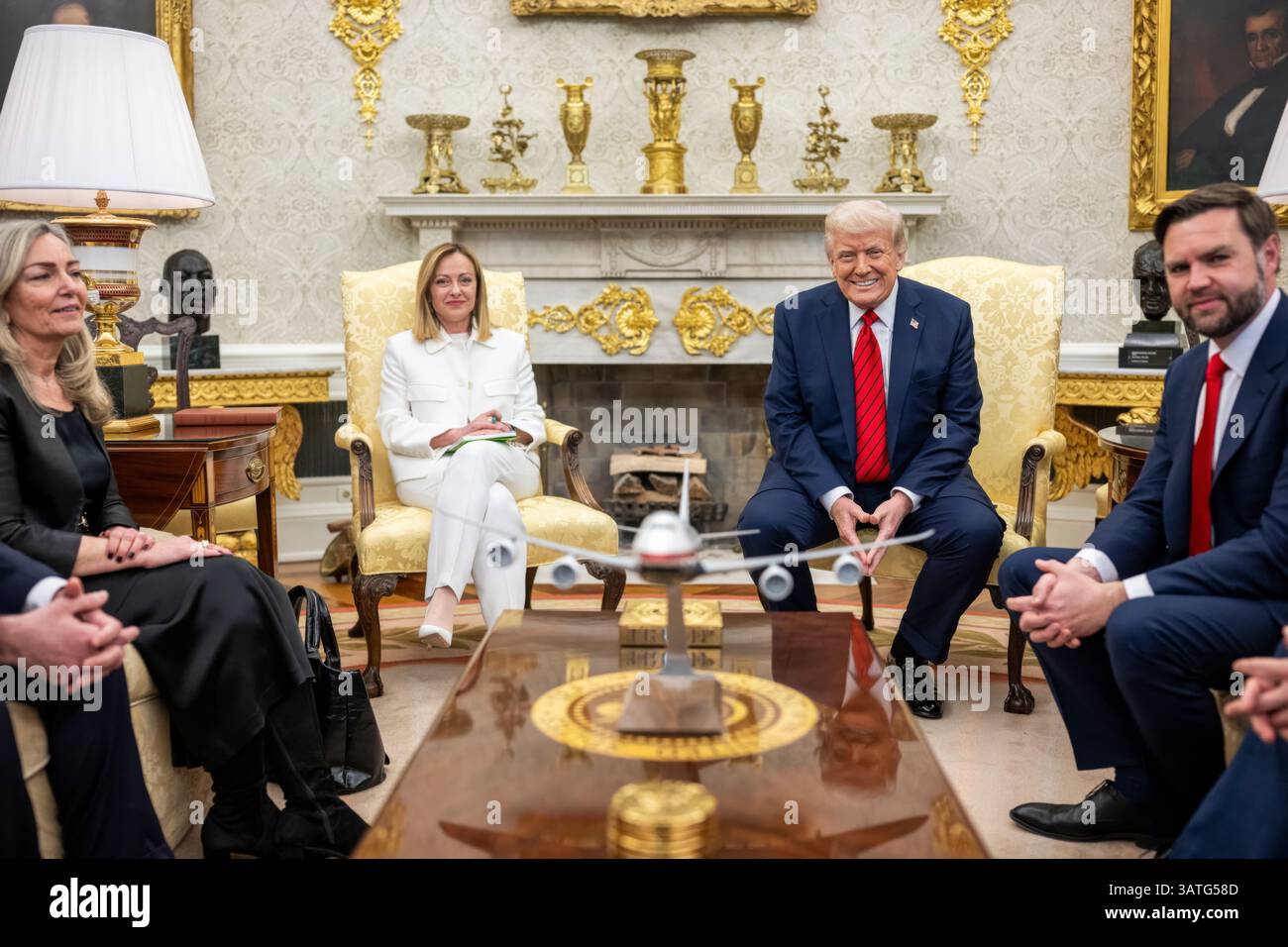 President Donald Trump holds a bilateral meeting with Prime Minister ...