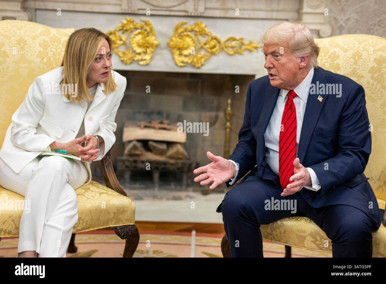 President Donald Trump holds a bilateral meeting with Prime Minister ...