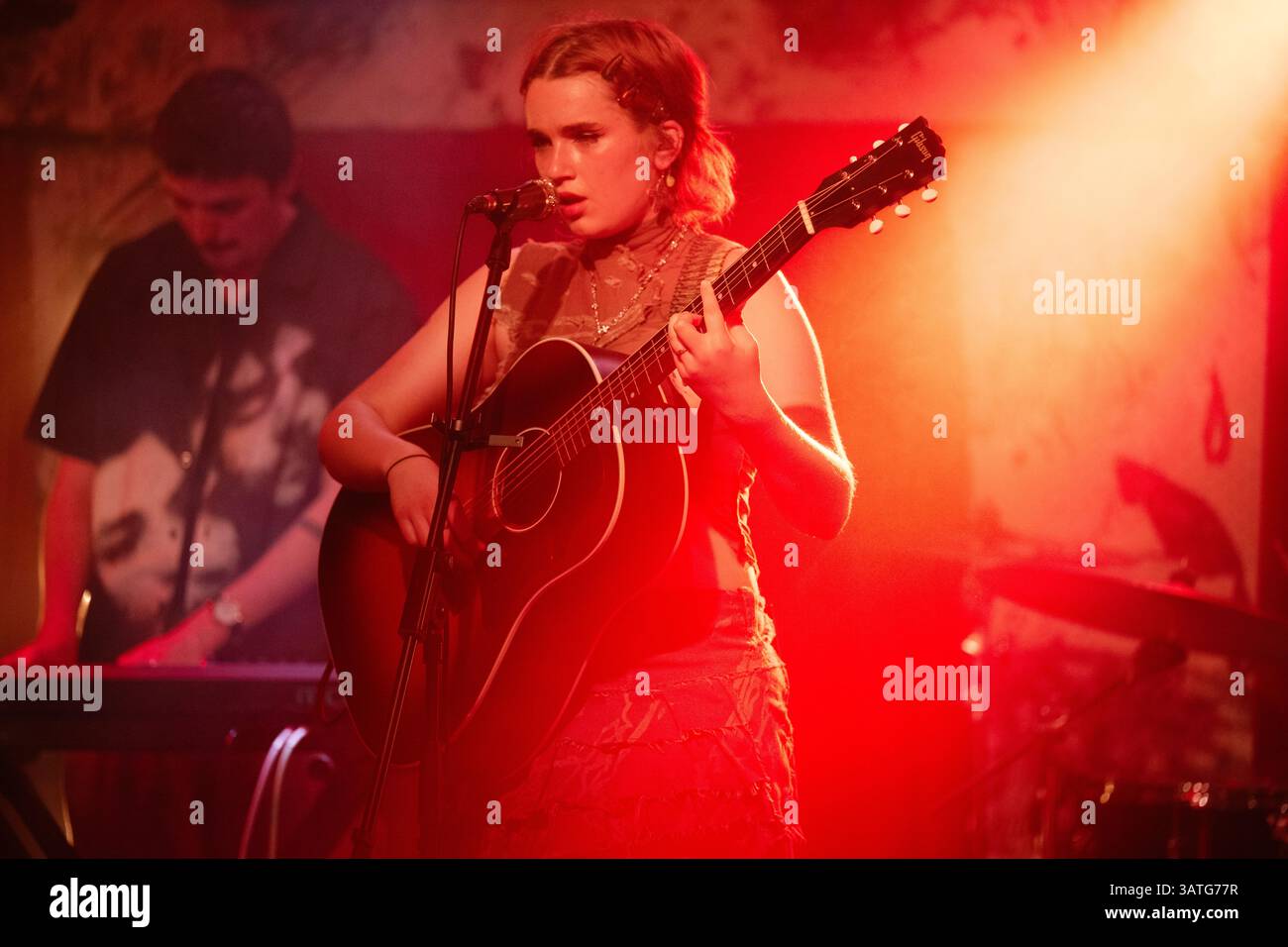 Manchester, UK. 17th April 2025. Iona Lynch, Gavin Dawkins, Harry ...