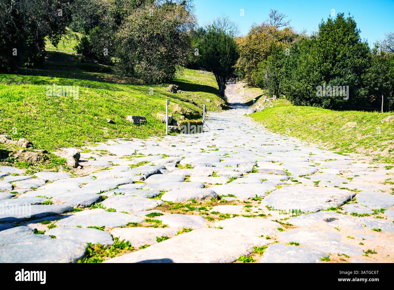 The archaeological city of Cuma first ancient Greek colony ion the ...