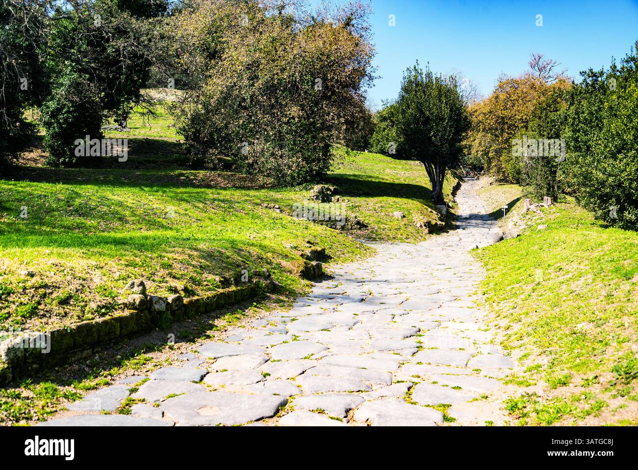 The archaeological city of Cuma first ancient Greek colony ion the ...