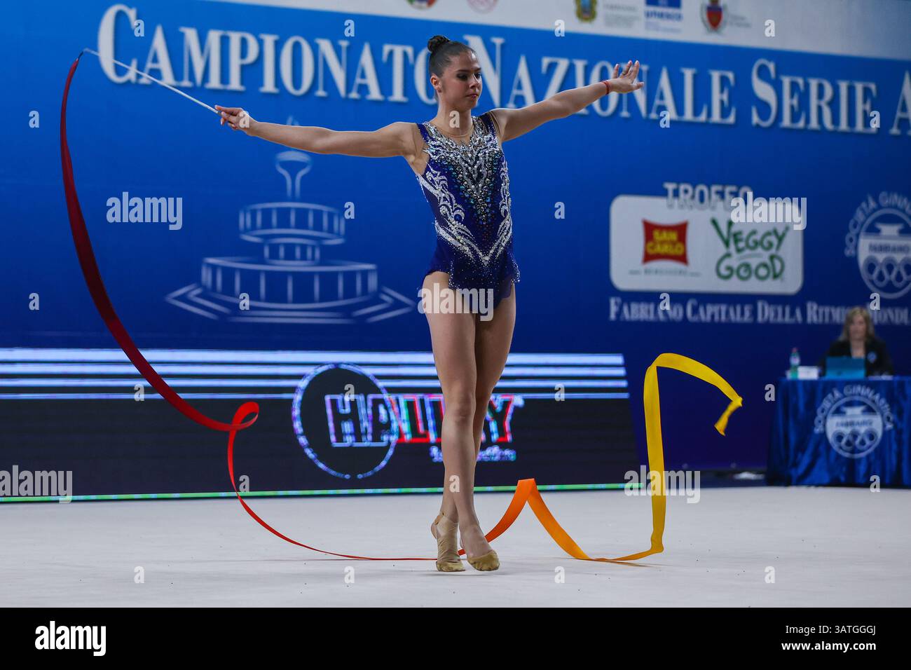 Fanni Pigniczki of Forza e Coraggio Milano seen during Rhythmic ...