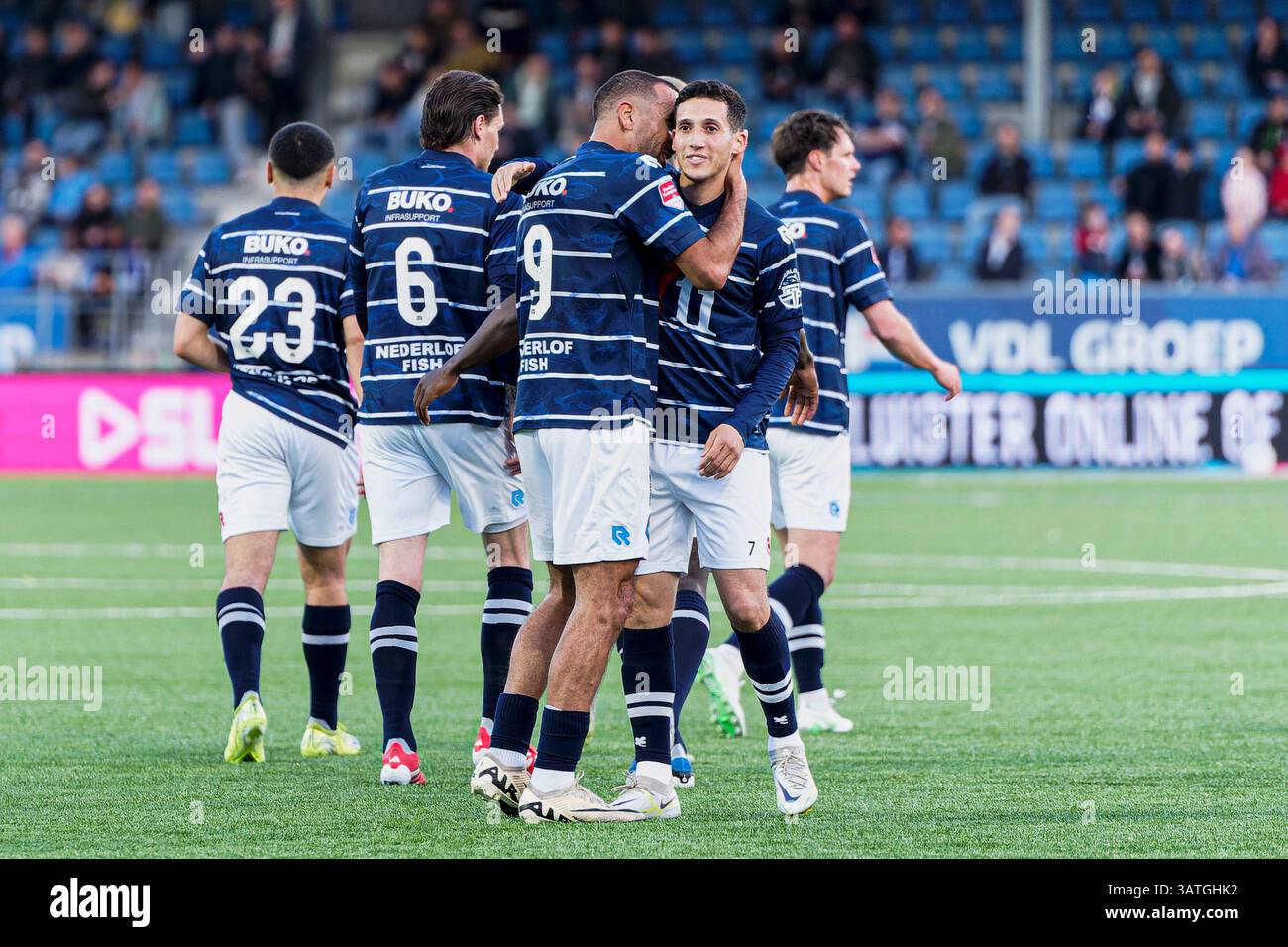Eindhoven, Netherlands. 18th Apr, 2025. EINDHOVEN, NETHERLANDS - APRIL 18: Mohamed Hamdaoui of ...