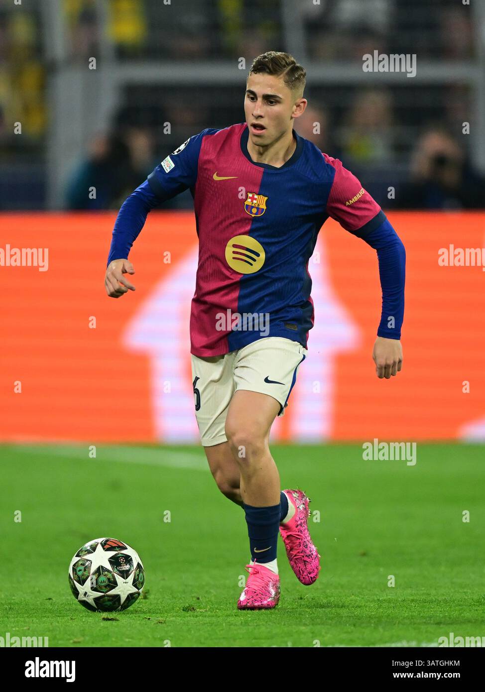DORTMUND - Fermin Lopez of FC Barcelona during the quarterfinal ...