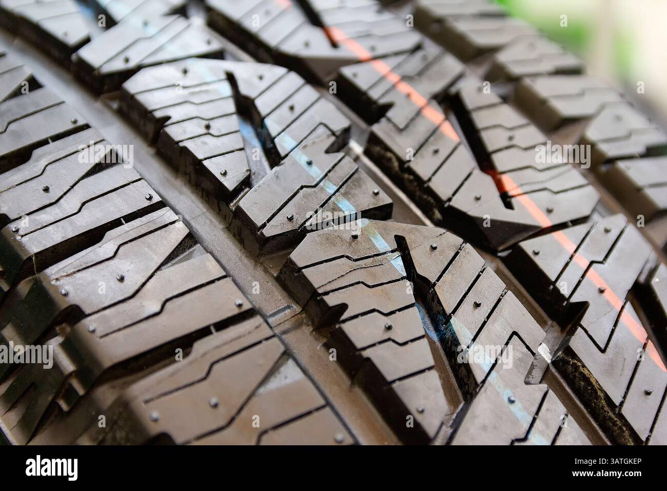 Car tires and wheels for auto background Stock Photo - Alamy