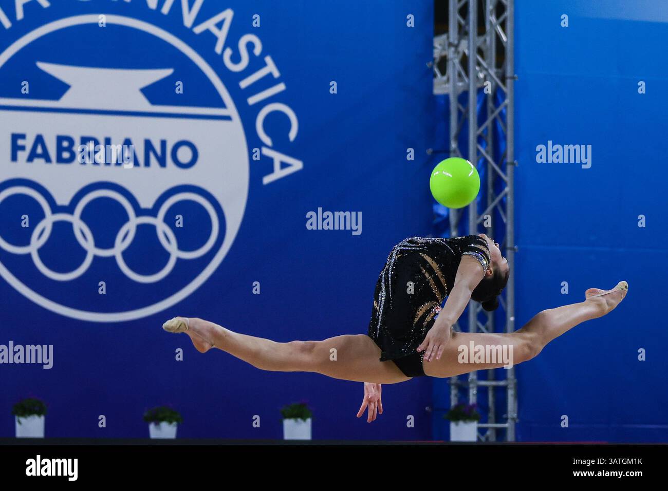 Sofia Raffaeli of Ginnastica Fabriano seen during Rhythmic Gymnastics FGI Serie A 2025 at ...