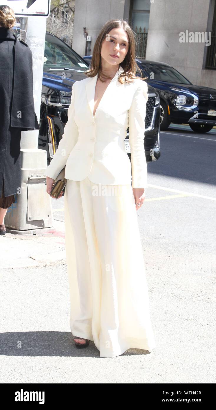 April 17, 2025 Sophia Roe attend Ralph Lauren Collection 2025 Fall Show ...
